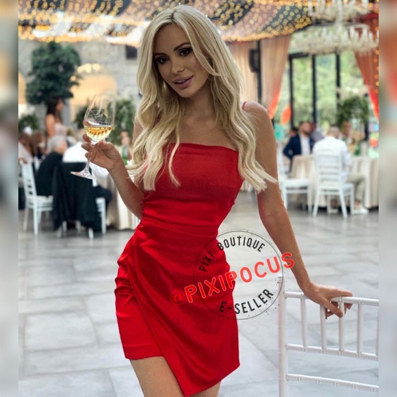 Zara | Dresses | Zara Ruched Satin Mini Dress | Poshmark